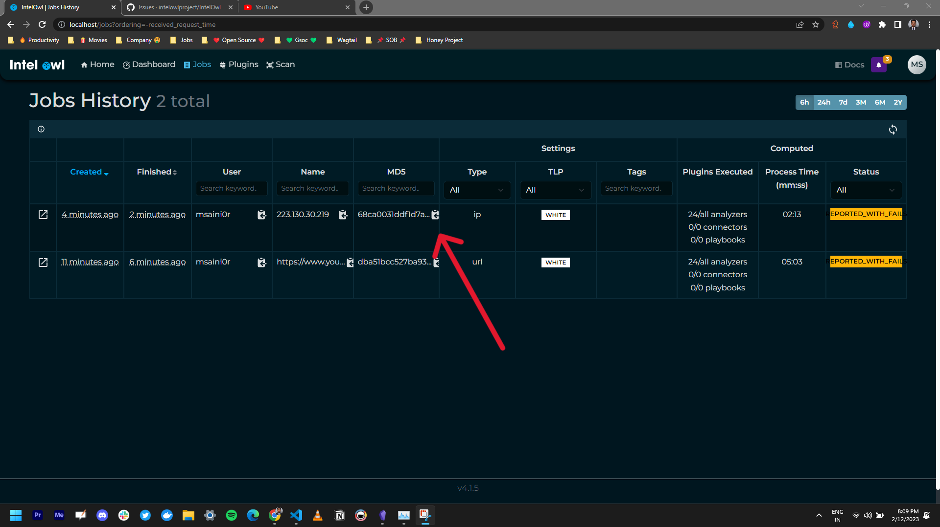 [Frontend] Observable is not copy-pastable · Issue #1404 · intelowlproject/IntelOwl · GitHub