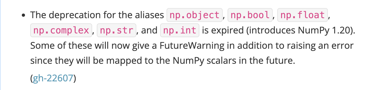 version bug with numpy 1.24 or later · Issue #1752 · librosa/librosa ... version bug with numpy 1.24 or later · Issue #1752 · librosa/librosa ...