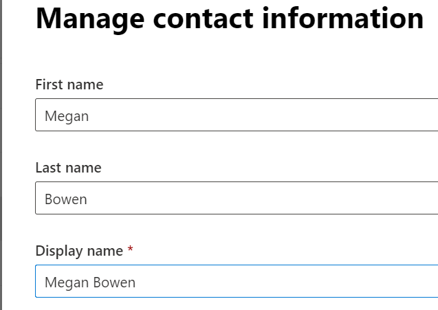 First name & Last Name populated incorrectly · Issue #70 · OfficeDev/microsoft-teams-apps ...