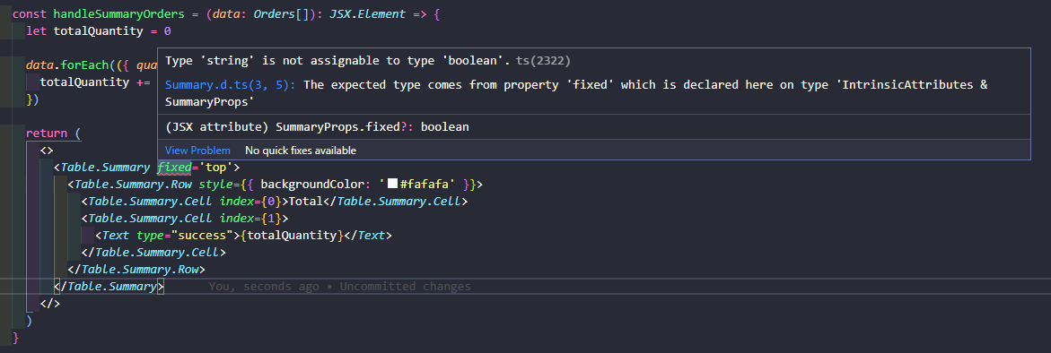 table summary position (top / bottom) · Issue #23170 · ant-design/ant ...