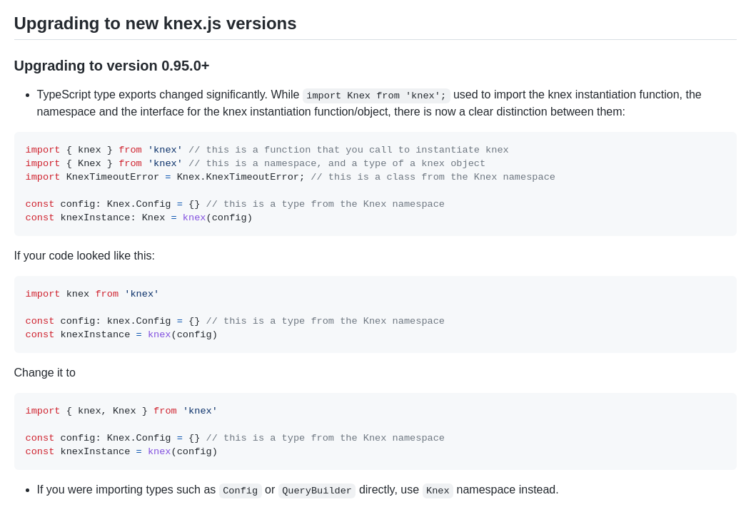 Parameter 'trx' implicitly has an 'any' type. · Issue #4675 · knex/knex · GitHub