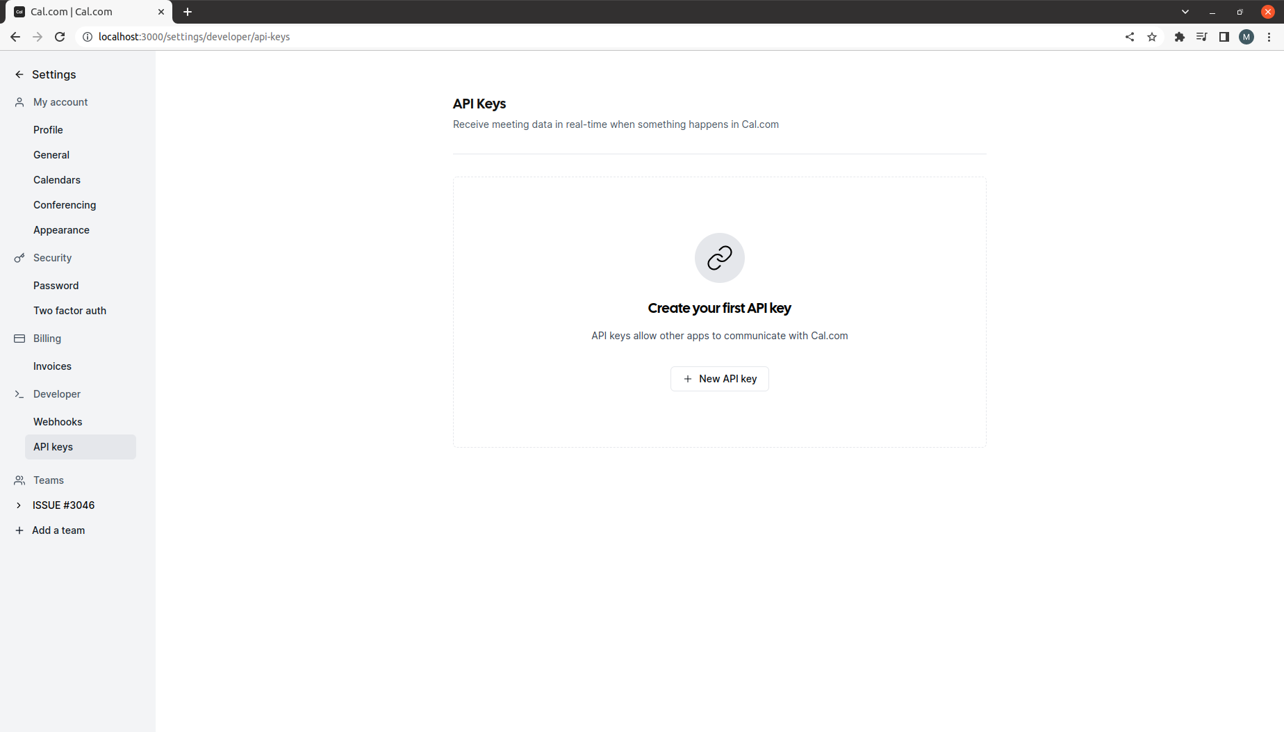 Settingsapi Keys Not Using New Dropdown · Issue 4581 · Calcom · Github 4935