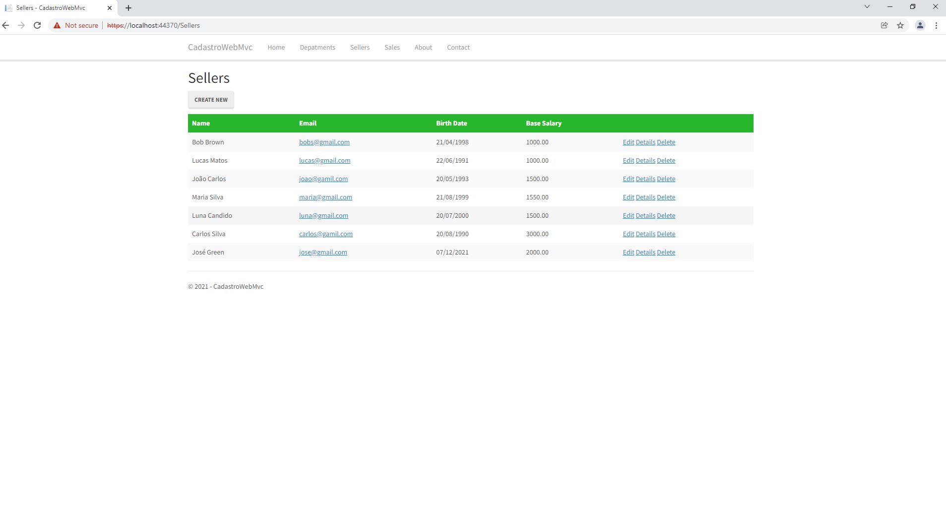 GitHub - Josyas/CadastroWebMvc: Projeto ASP .NET core