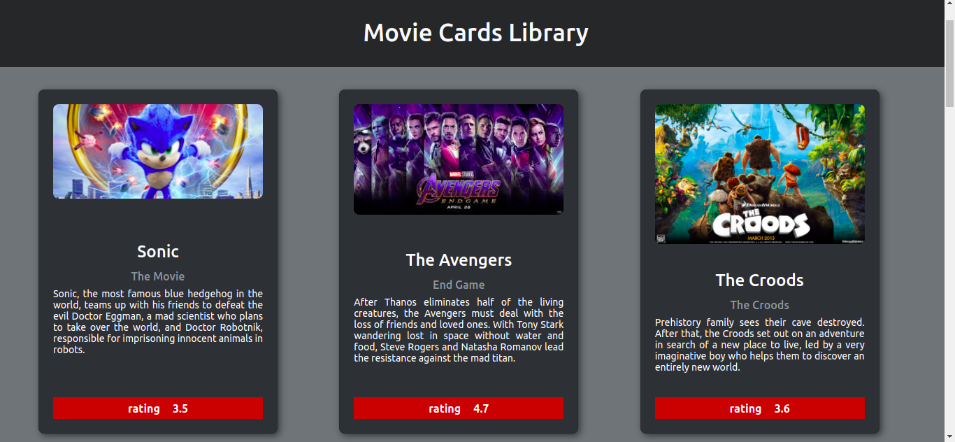 GitHub - Vinicius-Rampazzo/moviecards: I did this project in the course ...