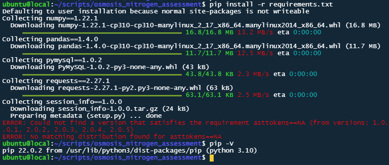 No matching distribution found for asttokens==NA · Issue #1 ...