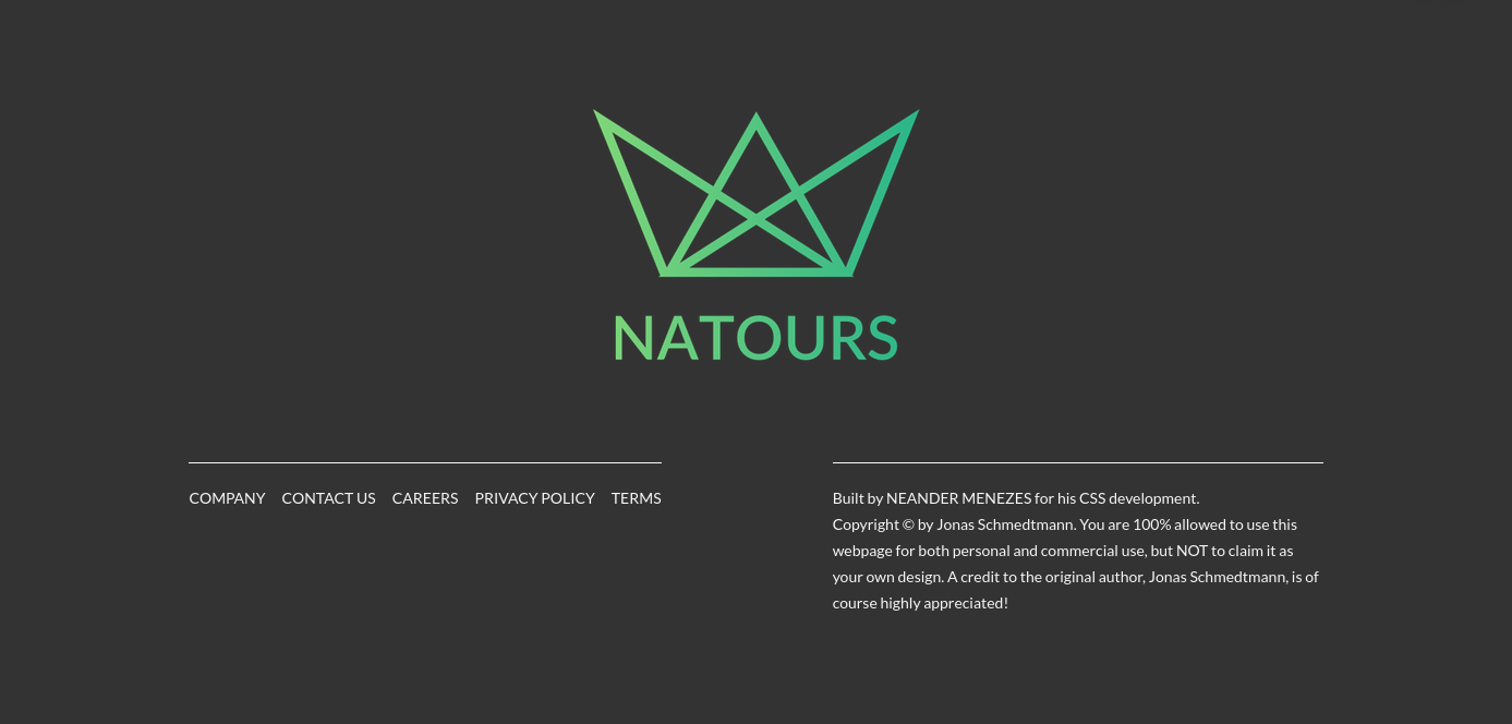 GitHub - neandermenezes/Natours-Outdoor-Travelling-Website: A beautiful ...