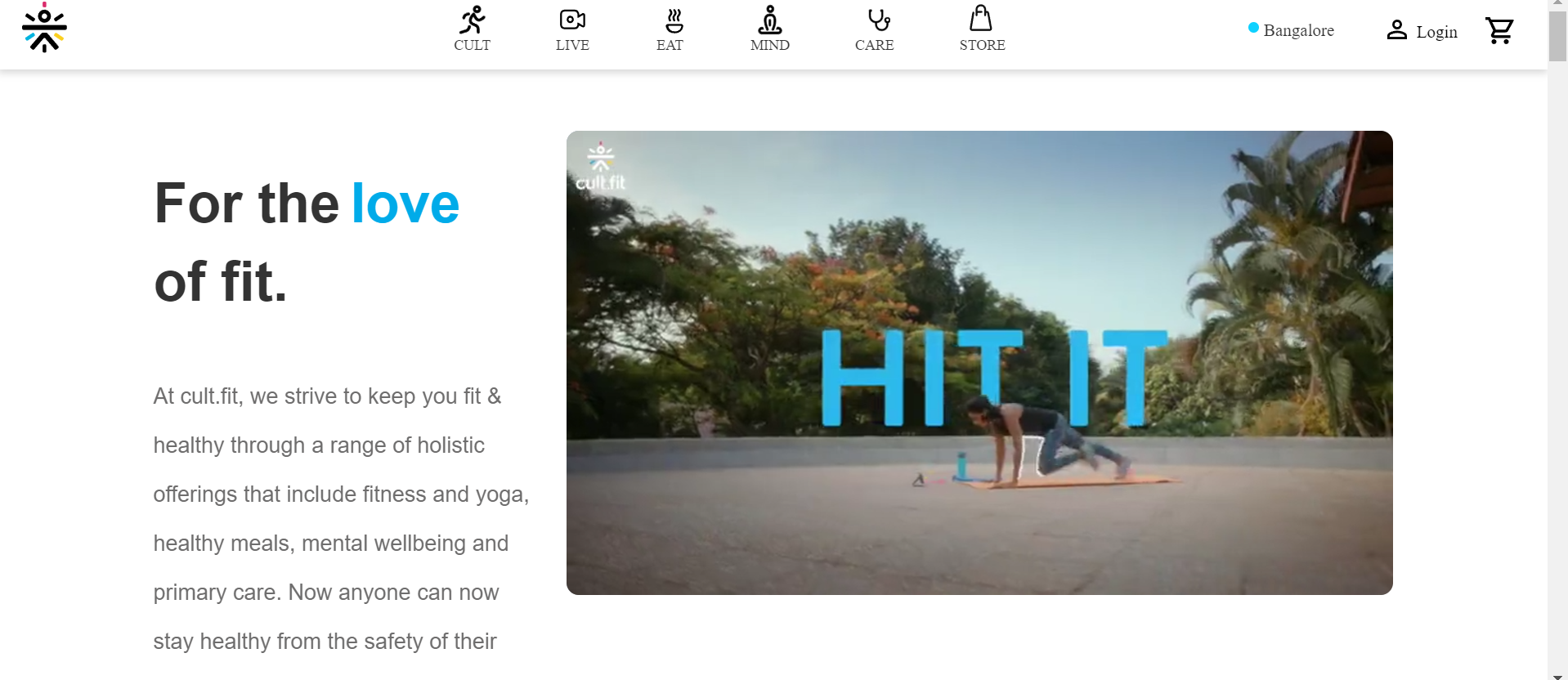 GitHub - Lpavan6445/Cult.fit-clone: Build clone of fitness megastore platform Cultfit using MERN ...