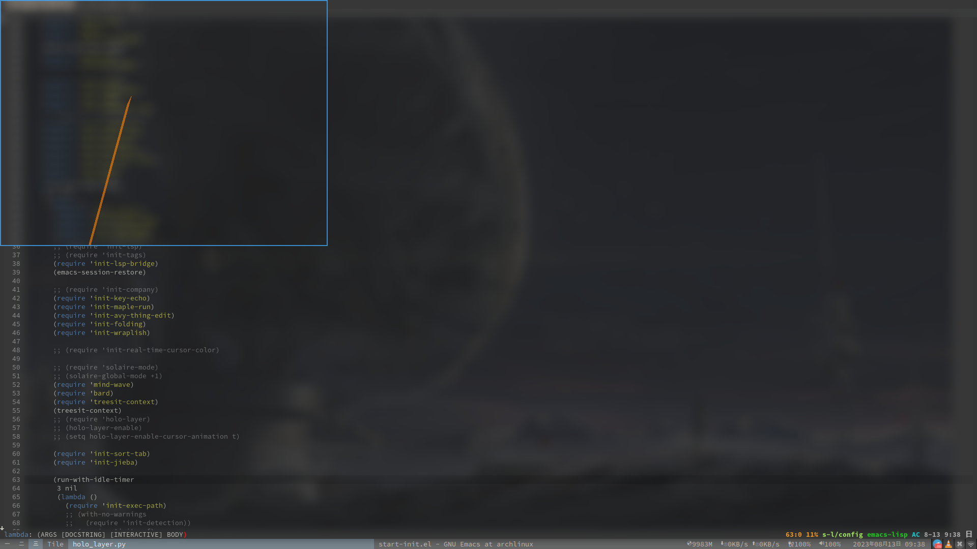 Support platform window manager like dwm. · Issue #3 · manateelazycat/holo-layer · GitHub