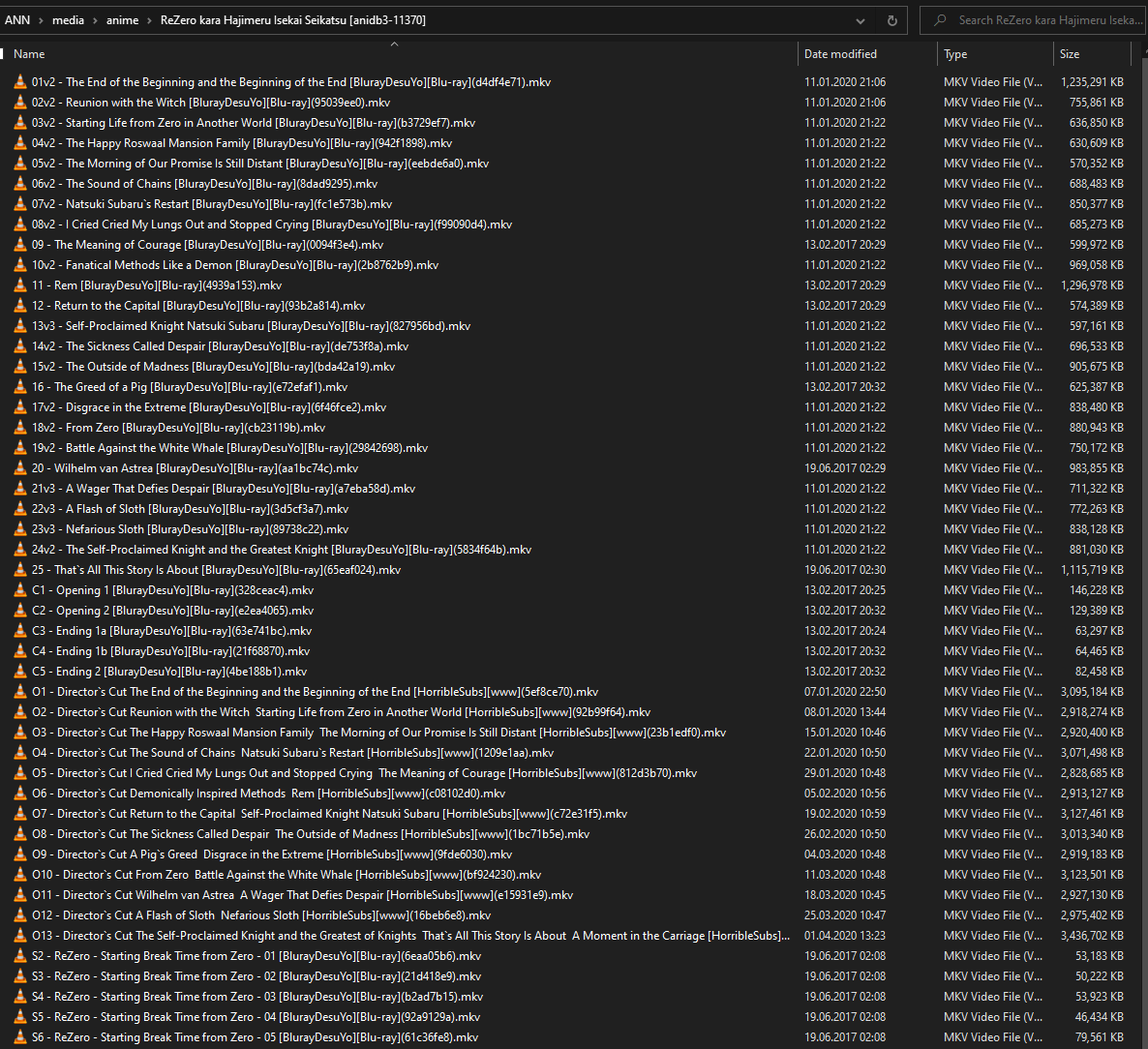 [anidb] Re:Zero - Other Episodes · Issue #398 · ZeroQI/Hama.bundle · GitHub
