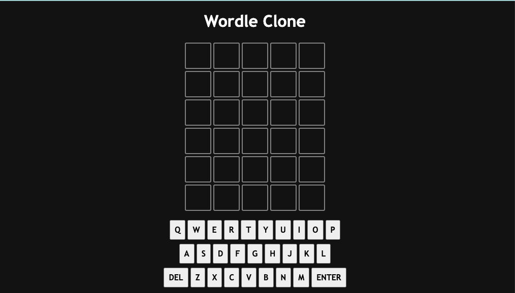 GitHub - LeenaMadhok/wordle_clone: It's the clone project of wordle game.