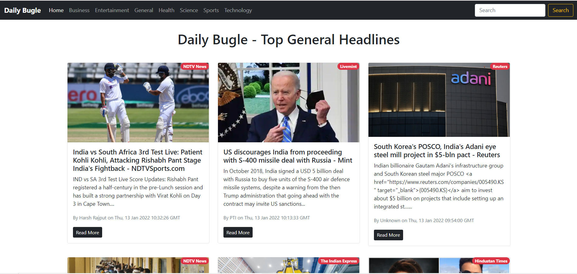 GitHub - BishnuYadav63/Daily-Bugle