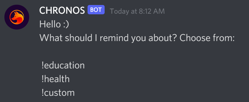 GitHub - aceta-minophen/Chronos: A smart discord bot created especially for students. Students ...