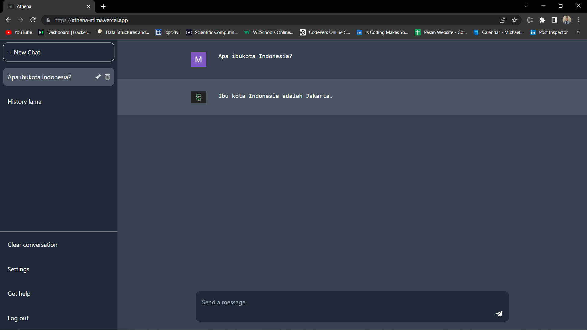 GitHub - Raylouiss/ChatGPT-Athena-Front-End: Tugas Besar 3 IF2211 ...