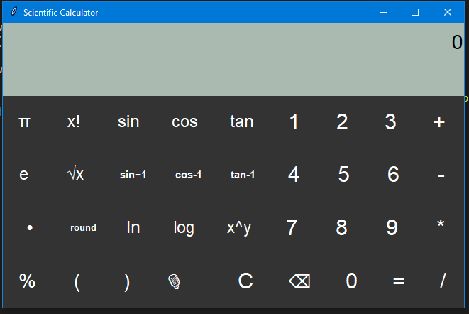 GitHub - venkatasai7/voice-command-calculator: This is a Tkinter calculator application which is ...