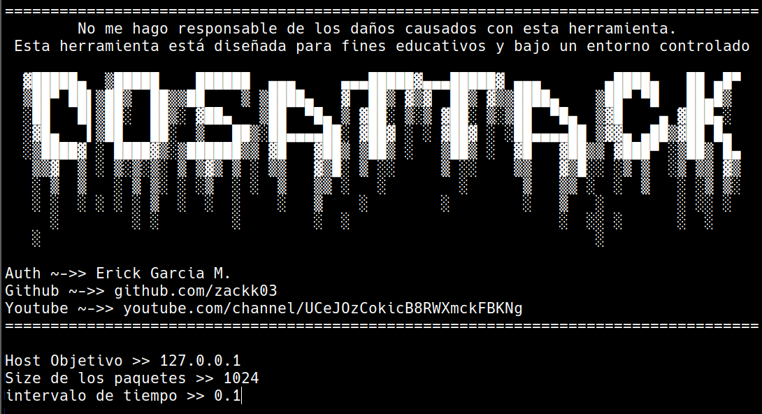 GitHub - Zackk03/DOSAttack