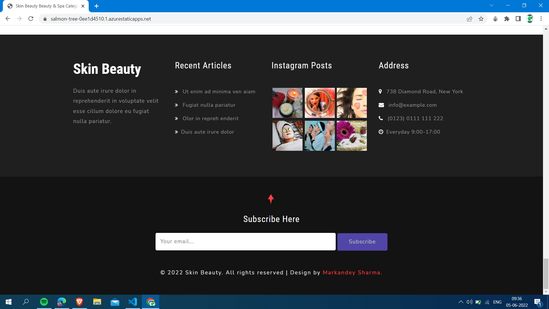 GitHub - markandey007/finalproj1: Here i create a skin beauty website this website will give the ...