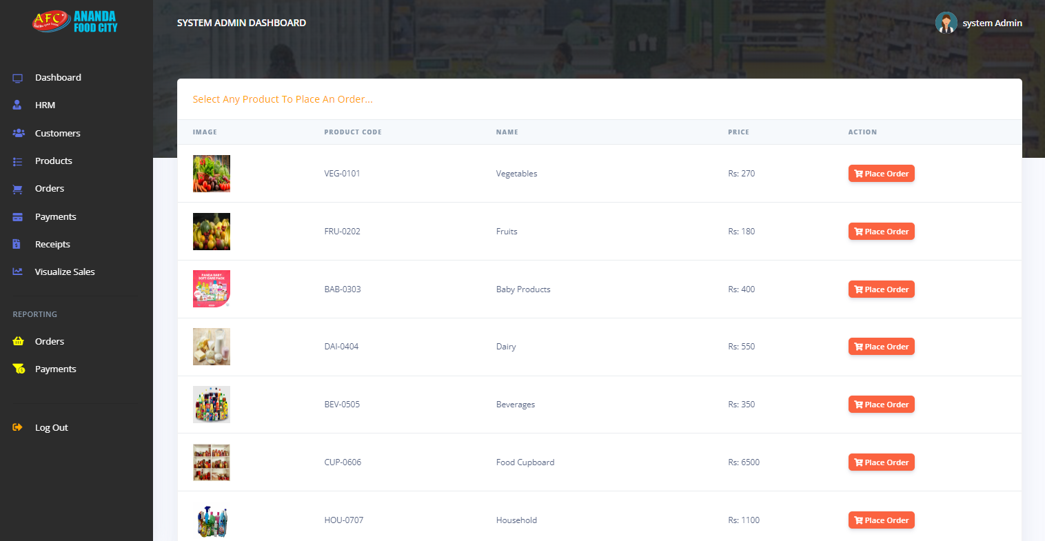 GitHub - Yashod-Mendis/ADBMS-Group-Assignment: Ananda Food City POS System Using PHP and MYSQL ...