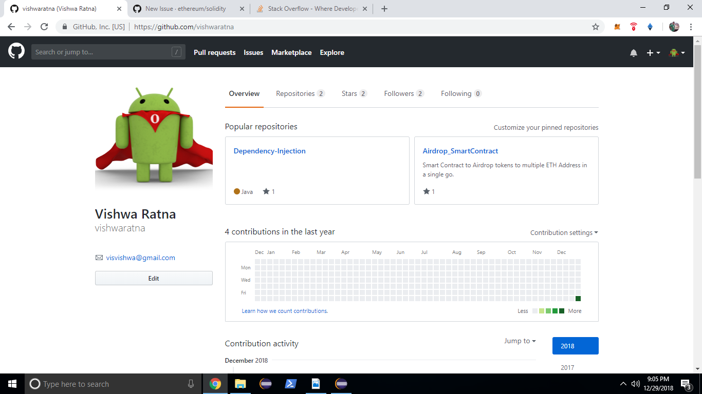 Github Failed To Detect Solidity Language In My Project · Issue 5726 · Ethereumsolidity · Github