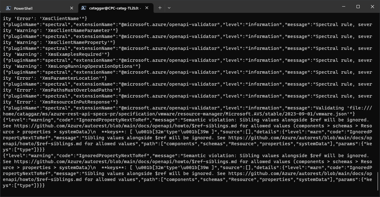 autorest spectral validation hanging · Issue #4747 · Azure/autorest · GitHub