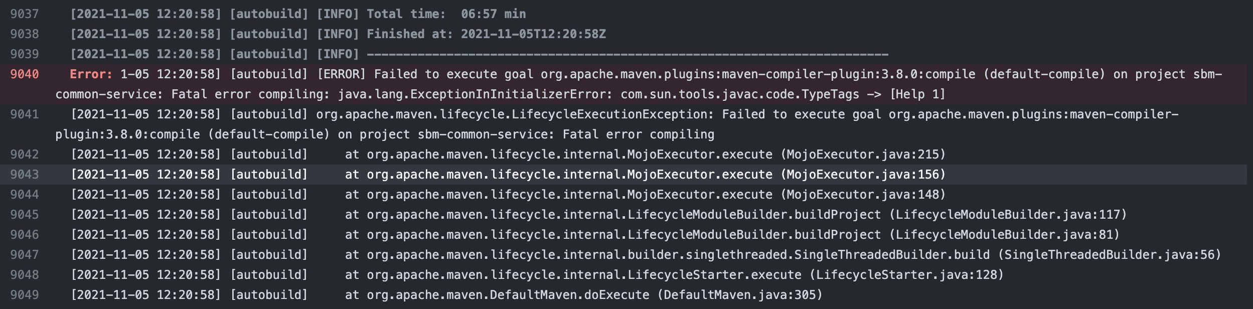 Failed to execute goal org.apache.maven.plugins:maven-compiler-plugin:3.8.0:compile · Issue #463 ...