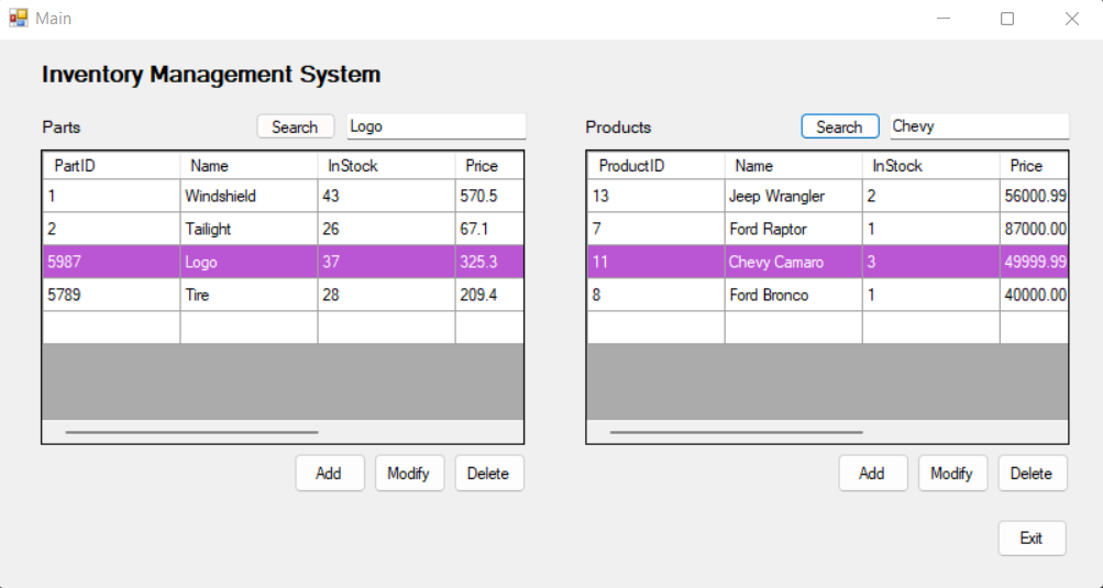 GitHub - kasiix3/InventorySystem
