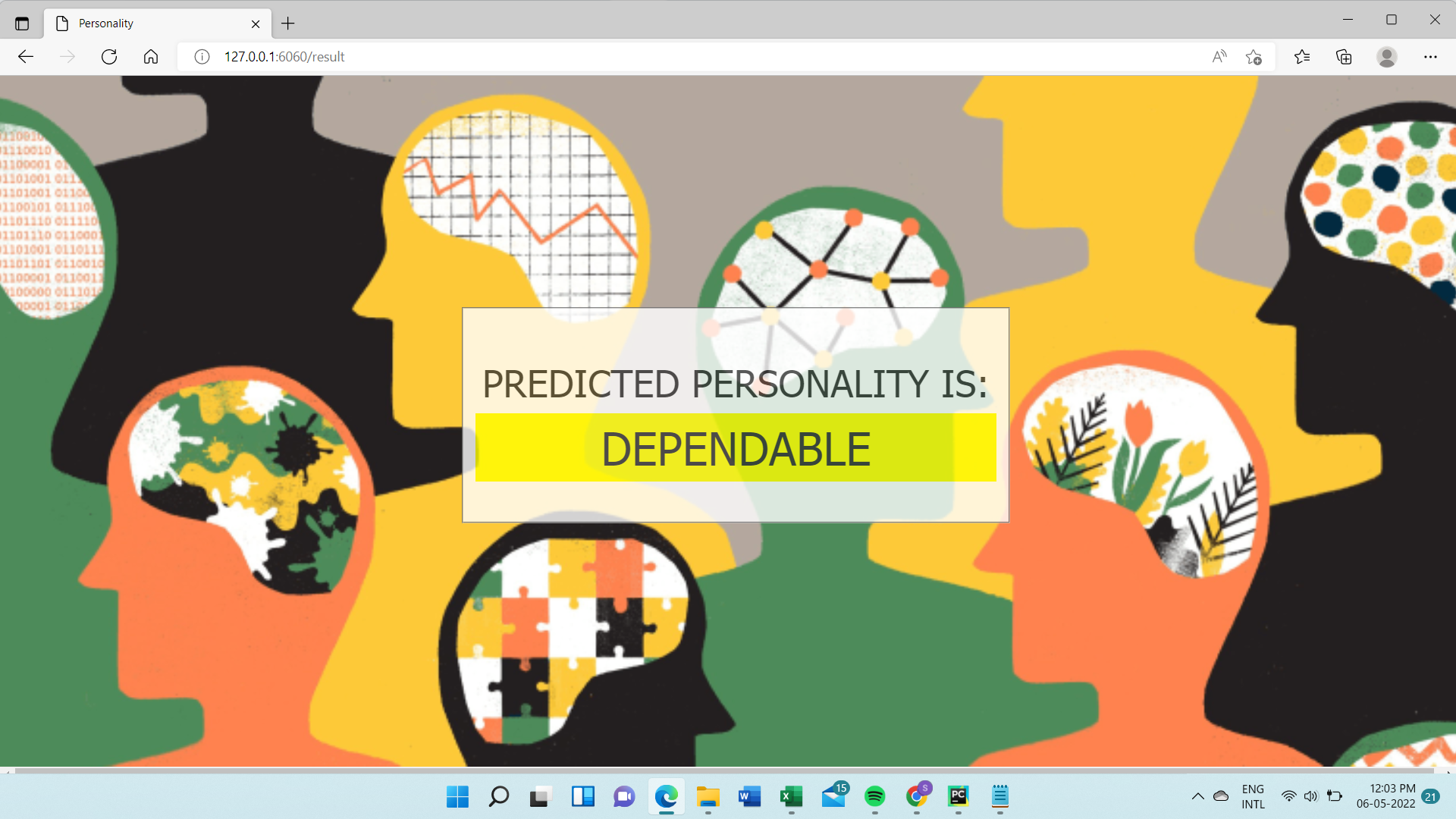 GitHub - gayatribkar/Personality-prediction-Website