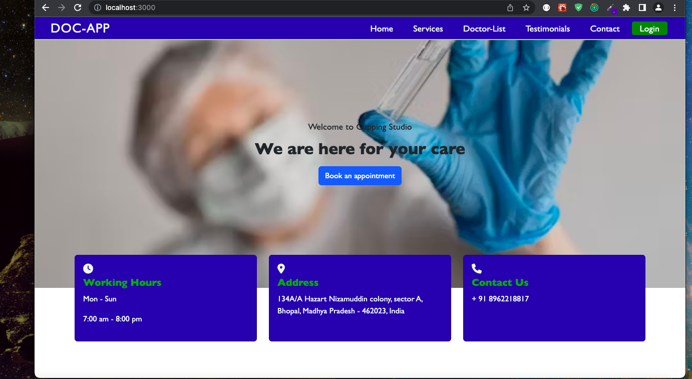 GitHub - Sonam-05/DOCTOR-APP-MERN: It is a MERN based application having both admin panel and ...
