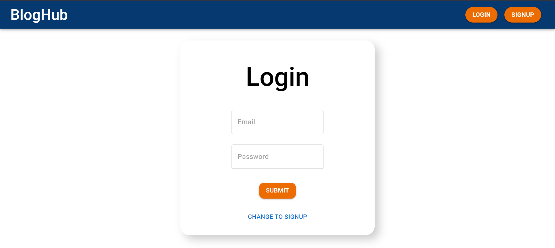 GitHub - vinaysingh20/blog-hub