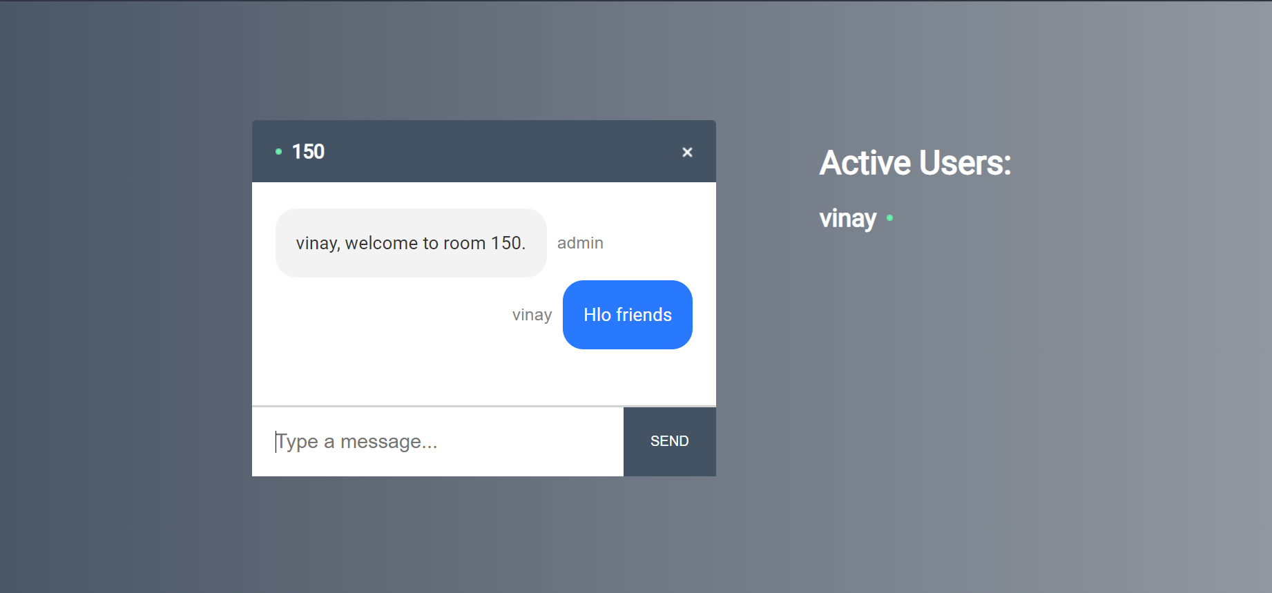 GitHub - vinaysingh20/group-chat-app