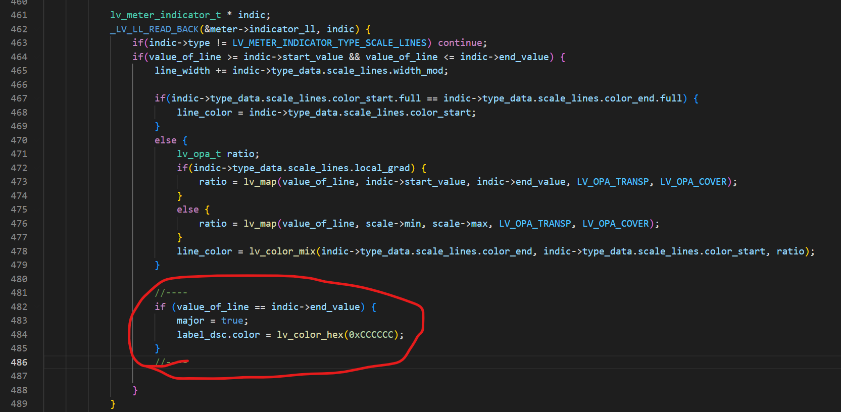 Increase scale rendering accuracy in lv_meter · Issue #3361 · lvgl/lvgl · GitHub