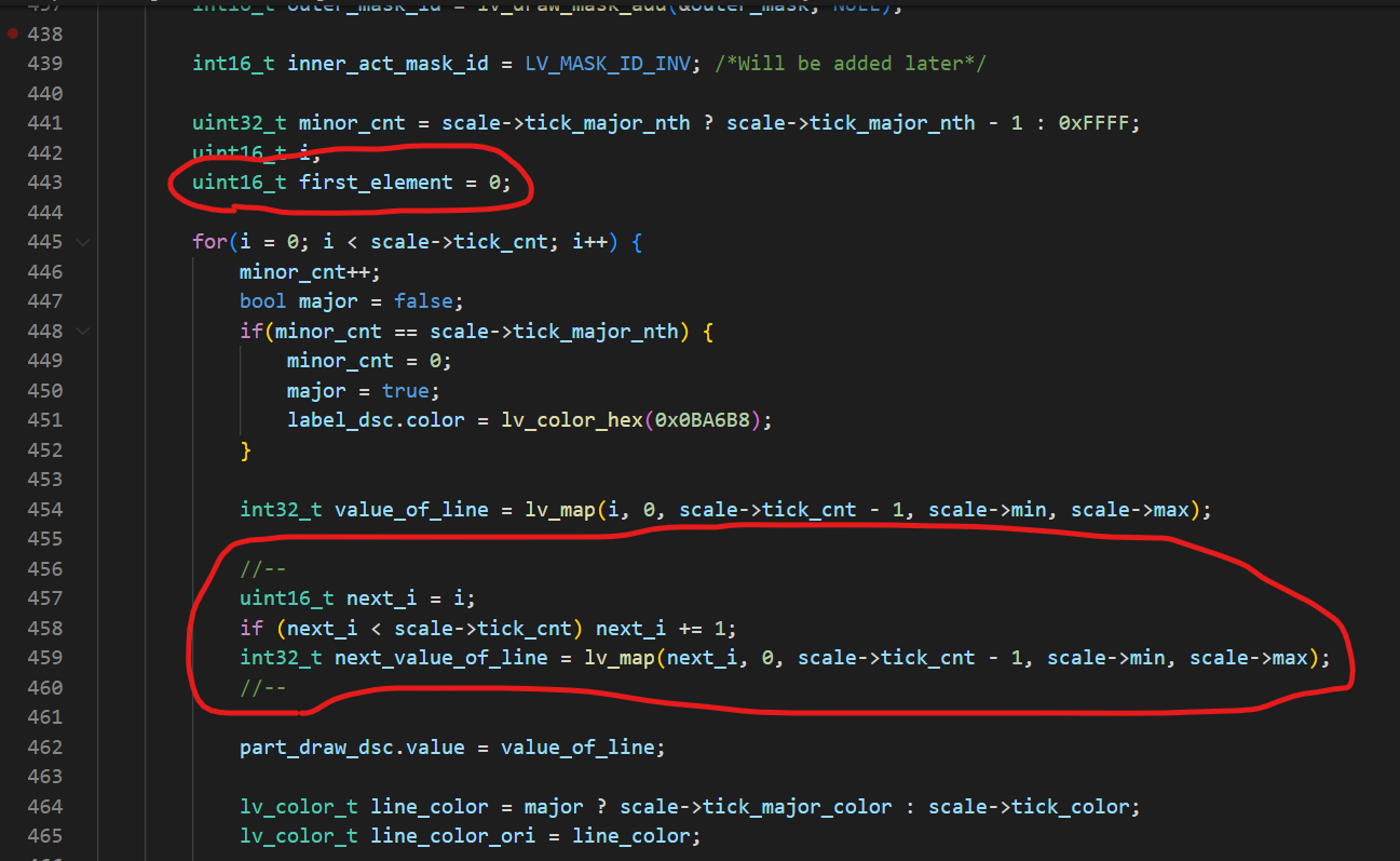 Increase scale rendering accuracy in lv_meter · Issue #3361 · lvgl/lvgl · GitHub