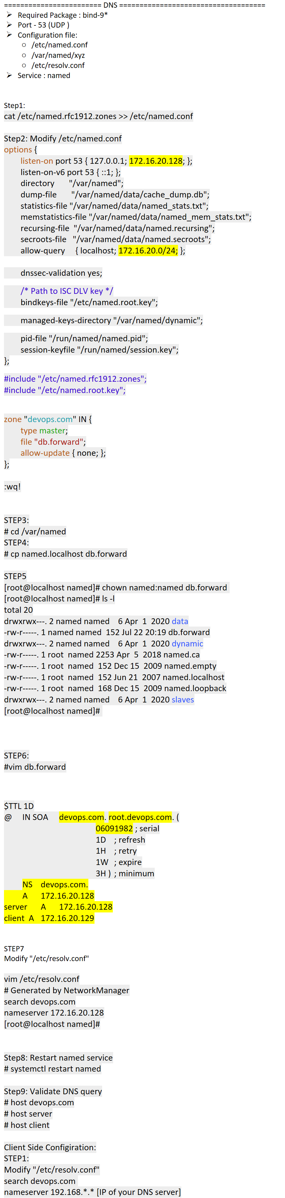 Linux03 02 Dnsmd At Main · Nani05190682linux · Github 