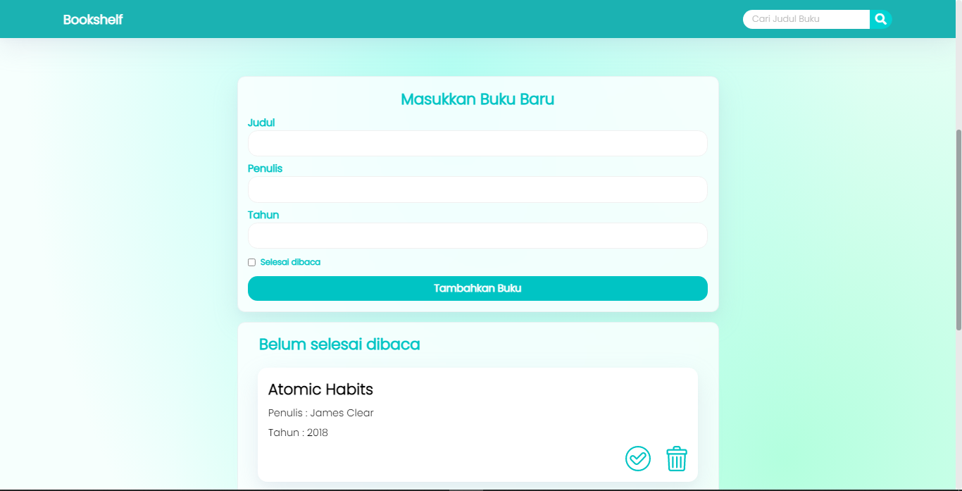 GitHub - lahiardhan/Bookshelf-Apps