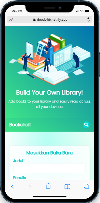 GitHub - lahiardhan/Bookshelf-Apps