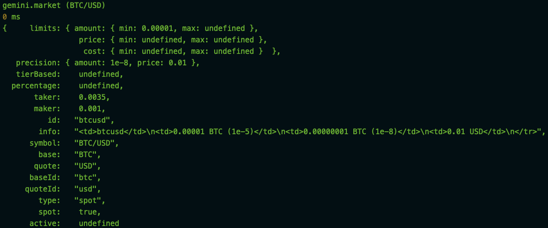 gemini Invalid quantity for symbol · Issue #10776 · ccxt/ccxt · GitHub