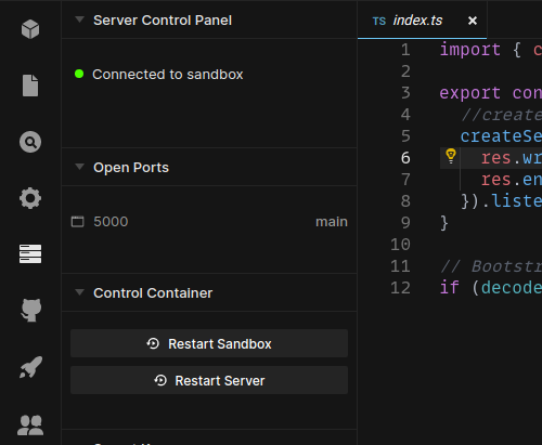 Hot Reloading doesn't work in Next.js sandbox · Issue #4684 · codesandbox/codesandbox-client ...