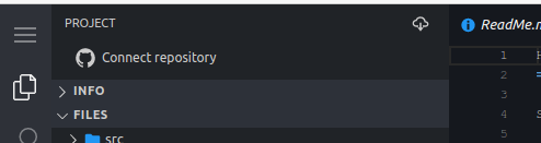 Connect Repository button is mislabled · Issue #495 · stackblitz/webcontainer-core · GitHub