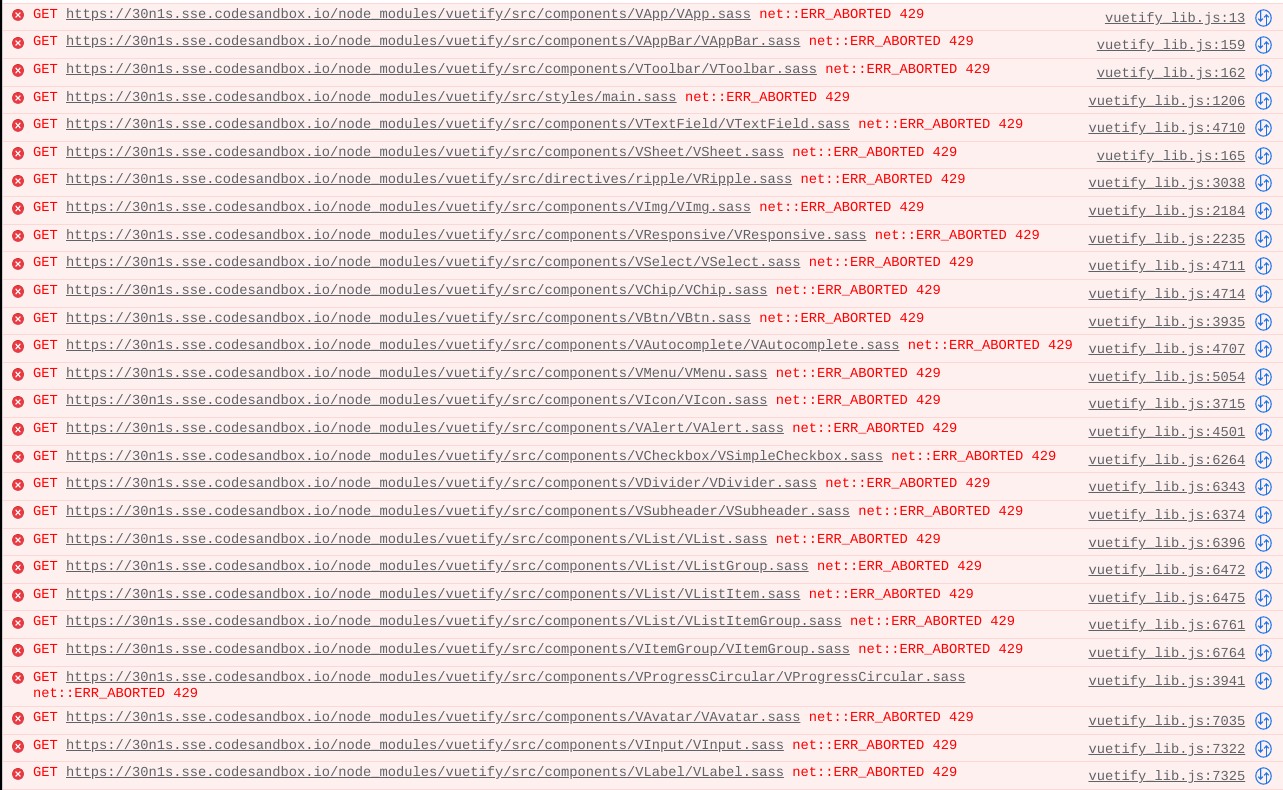 Cloudflare results in 429 errors for Team Pro / vite user · Issue #6453 · codesandbox ...