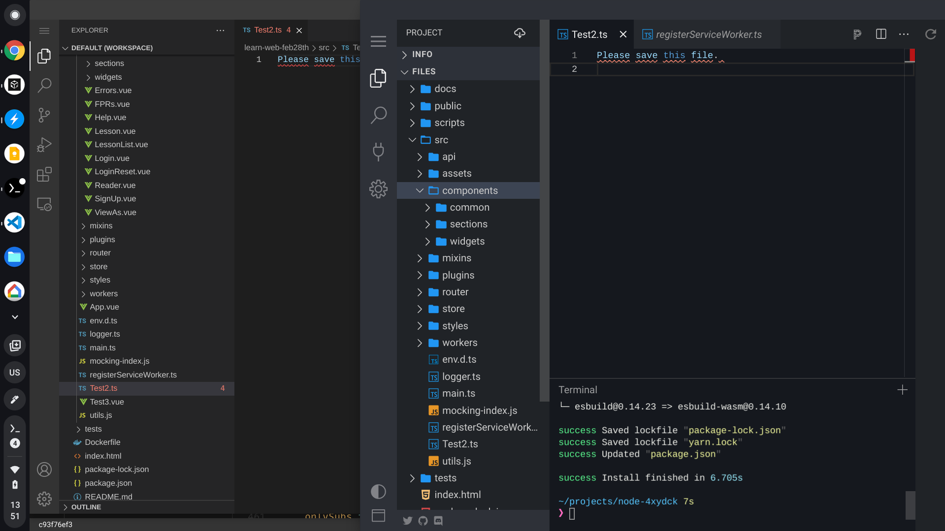 Local Projects Vue And Jsx Files Are Ignored · Issue 1769 · Stackblitzcore · Github