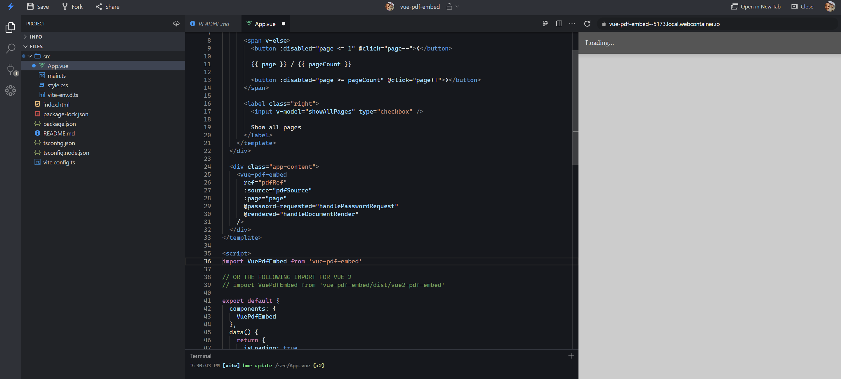 HMR support broken · Issue #82 · hrynko/vue-pdf-embed · GitHub HMR support broken · Issue #82 · hrynko/vue-pdf-embed · GitHub