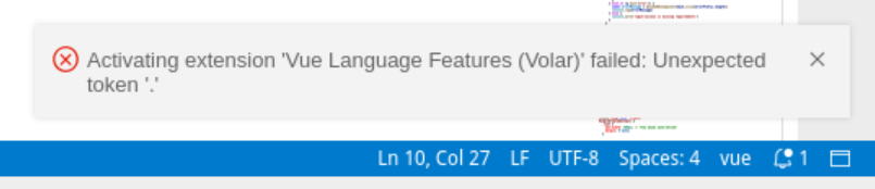 [Extension/Vue.volar] Unexpected token "." · Issue #11797 · eclipse-theia/theia · GitHub