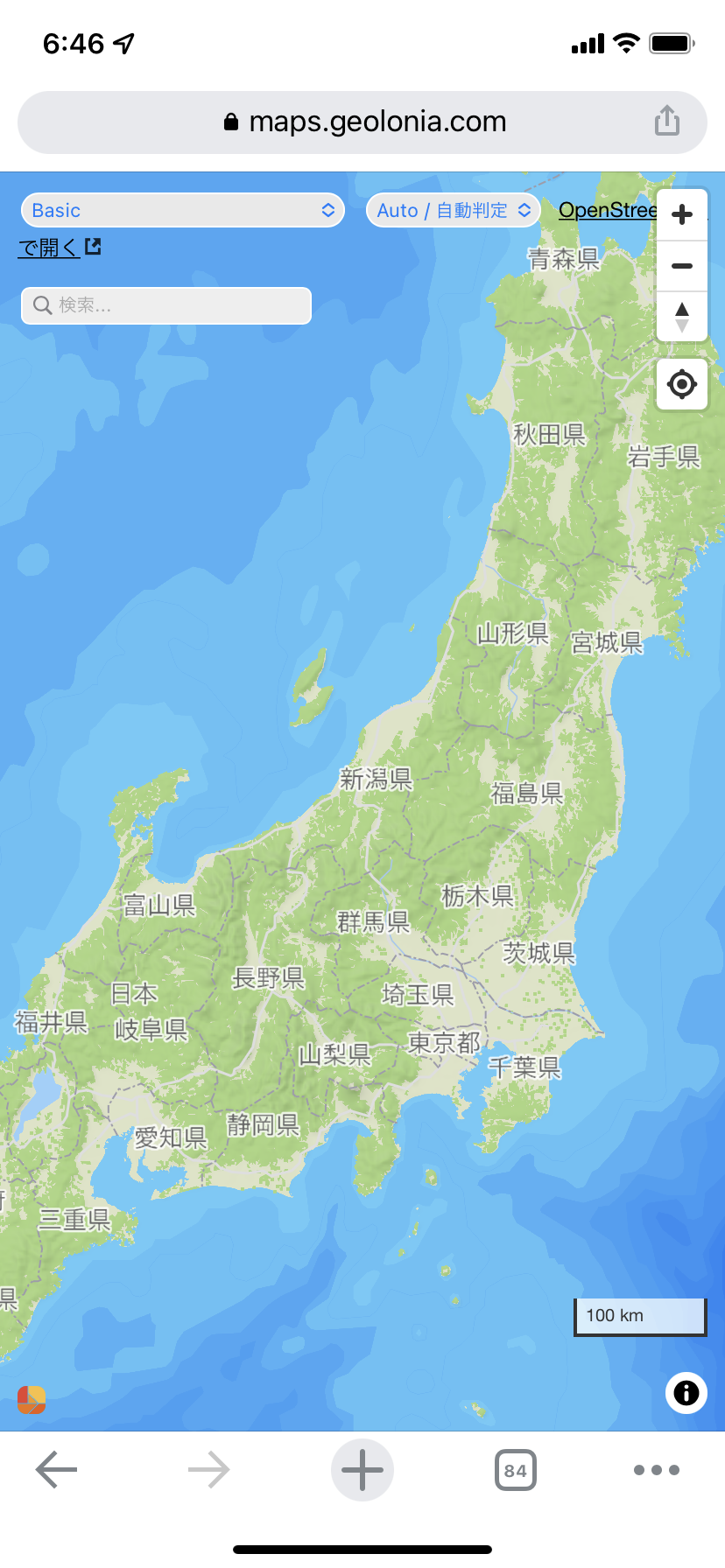 モバイルで低ズームの文字が読みづらい · Issue #96 · geoloniamaps/basic · GitHub