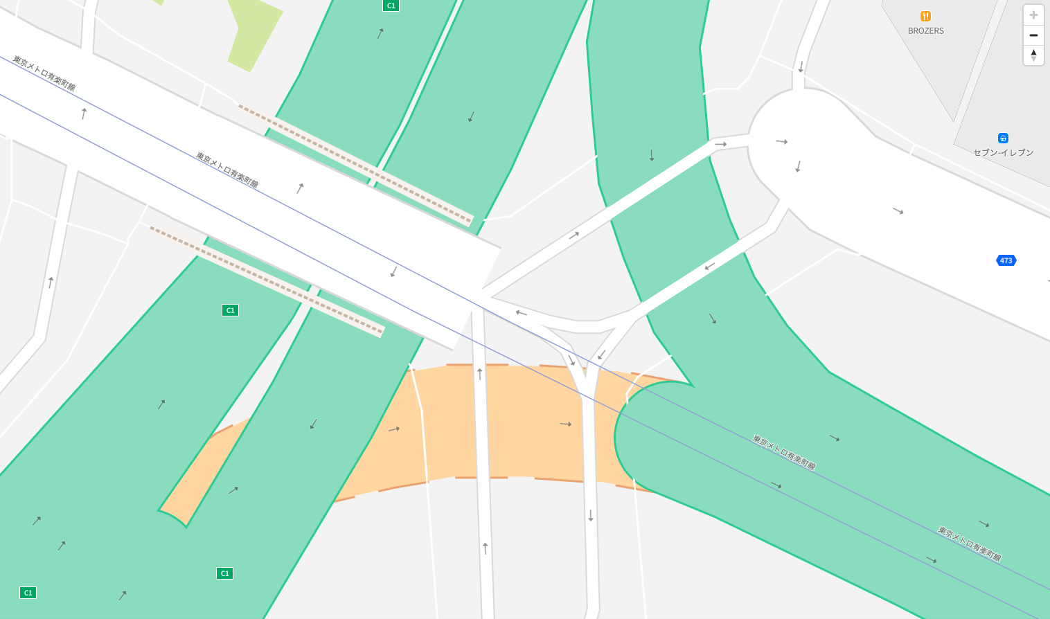 bridge-secondary-teritiarry と highway-minor のつなぎ目を修正 · Issue #186 · geoloniamaps/basic · GitHub