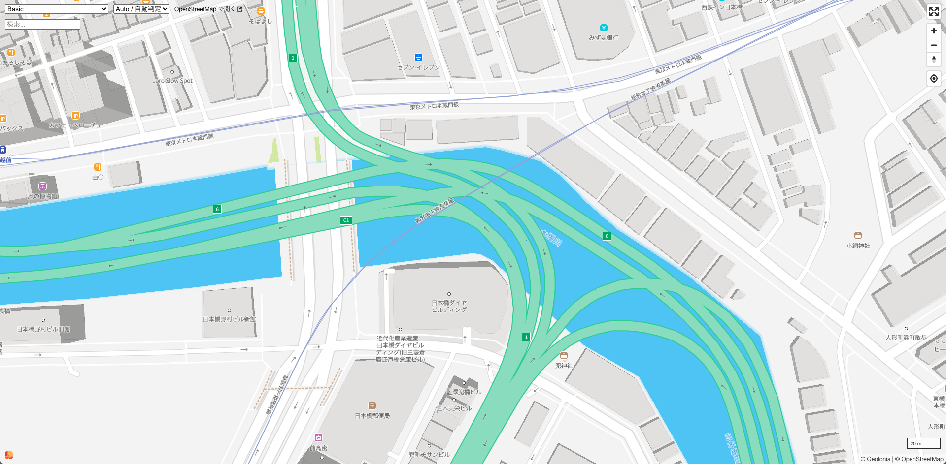 地下鉄が橋の下を通るようにレイヤーを調整する · Issue #189 · geoloniamaps/basic · GitHub