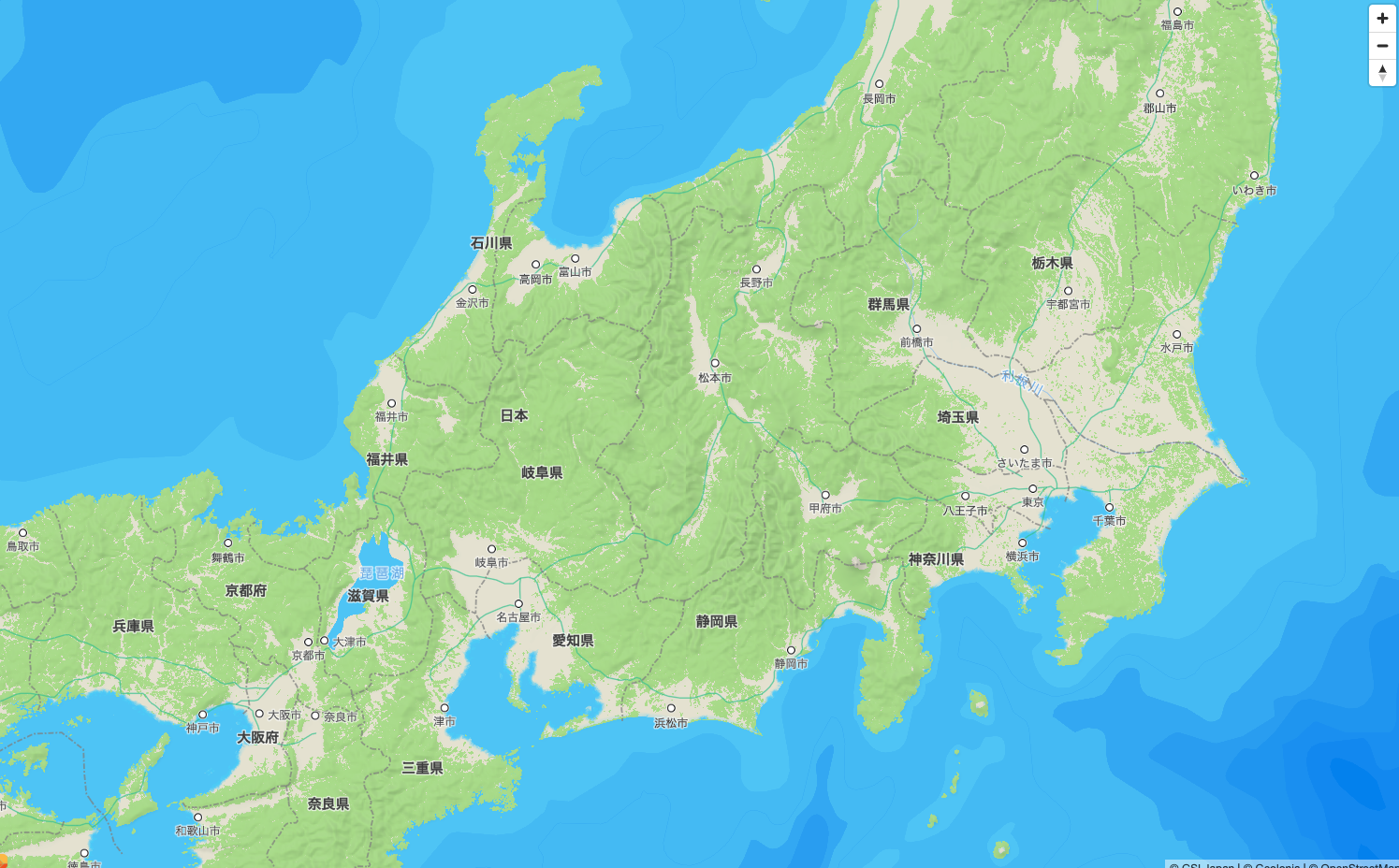 長野県が消えてしまう瞬間がある · Issue 192 · Geoloniamapsbasic · Github 1866