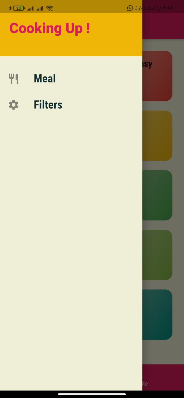 GitHub - MohamedElkerm/Meal_App: Flutter app using local data for meals with recipes and have ...