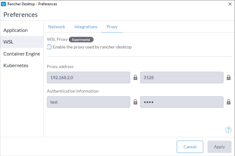 WSL proxy setting field shadows cut off · Issue #4844 · rancher-sandbox/rancher-desktop · GitHub