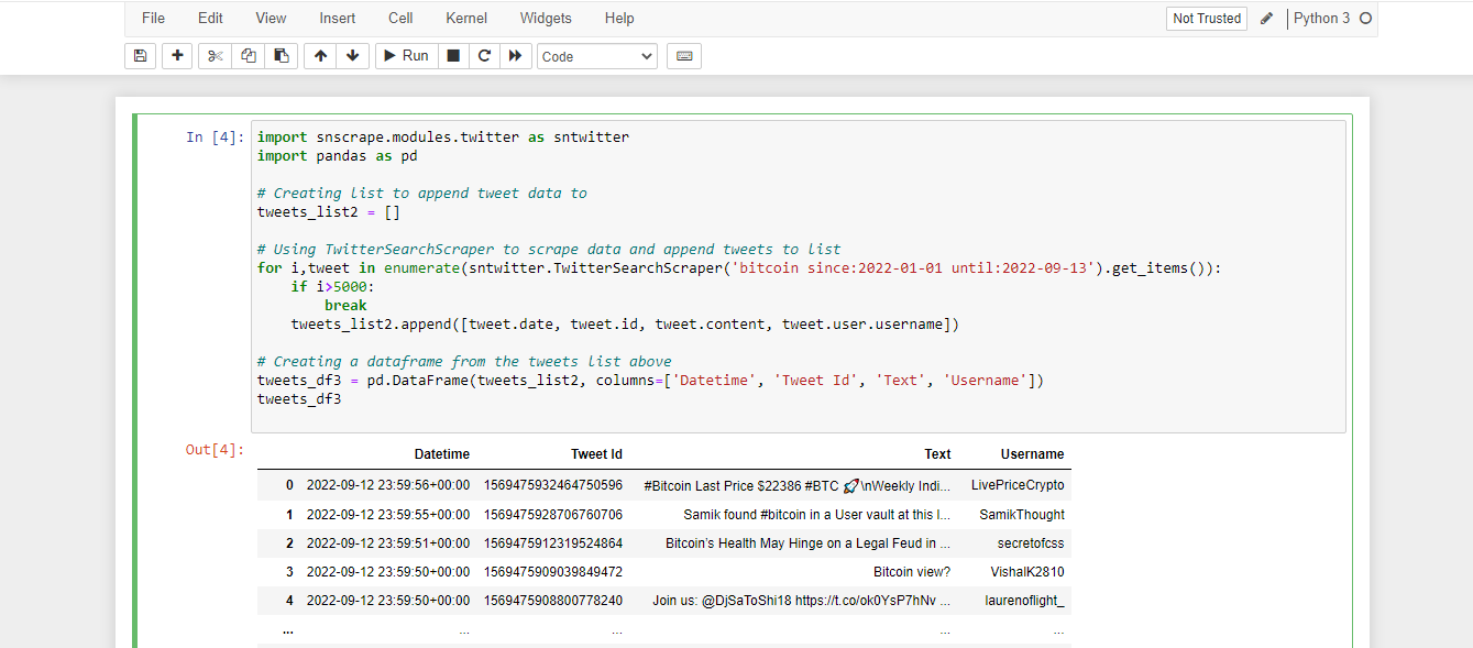 Snscrape not returning twitter data from since to until · Issue #564 · JustAnotherArchivist ...