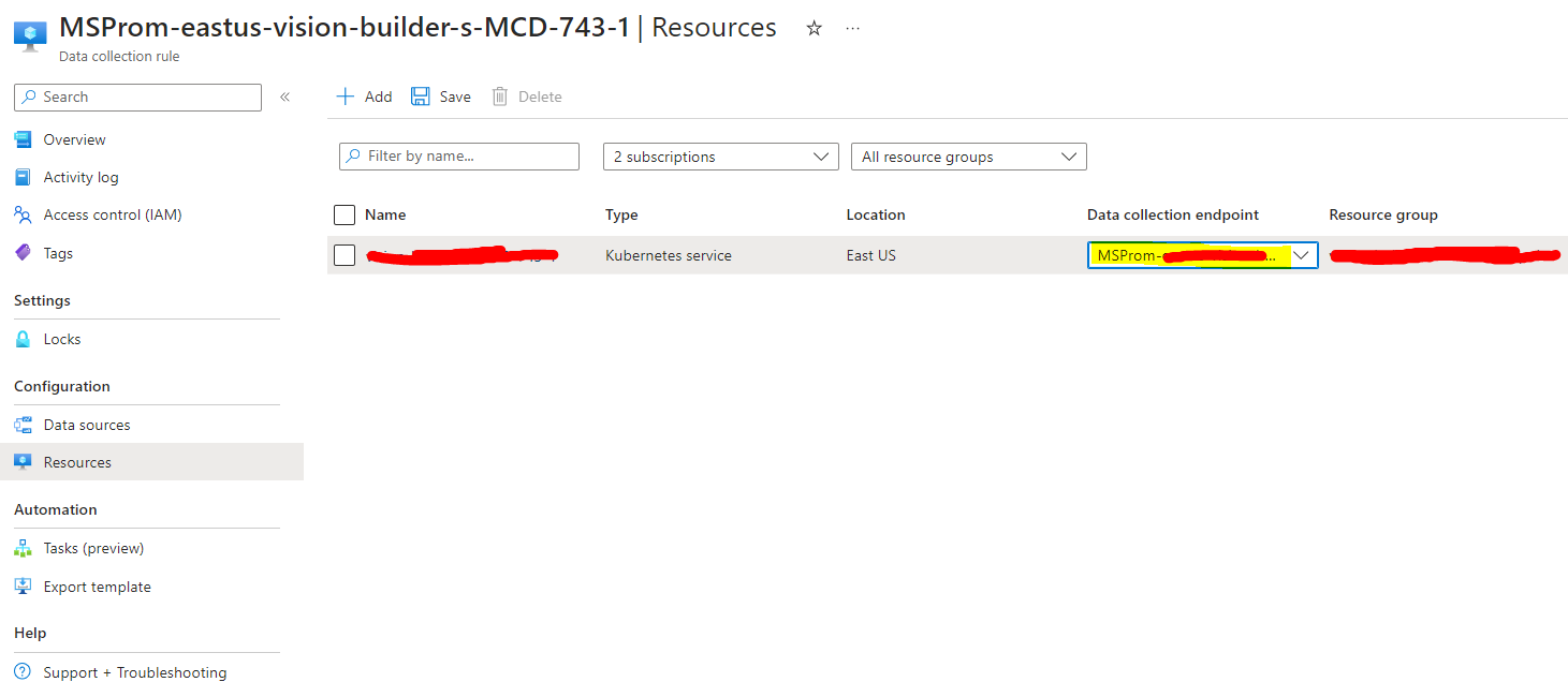 Azurermmonitordatacollectionrule Does Not Seem To Take The Datacollectionendpointid Into