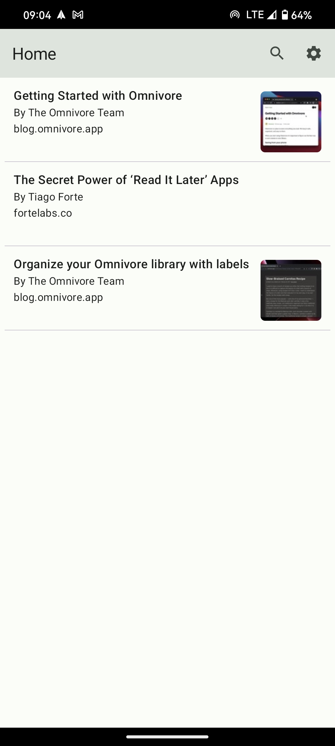 Android app UI Enhancement · Issue #1650 · omnivore-app/omnivore · GitHub